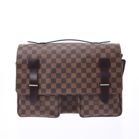 Louis Vuitton | Bags | Louis Vuitton Damier Broadway Brown Shoulder Bag ...